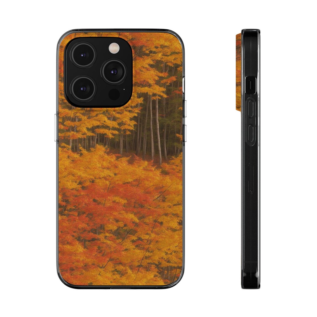 Enchanted Forest Elegance: Premium Soft Phone Case With a - Etsy