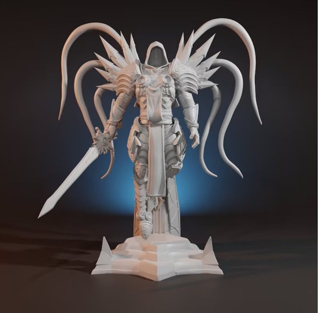 Tyrael 3d Model for 3d Priting diablo angel - Etsy