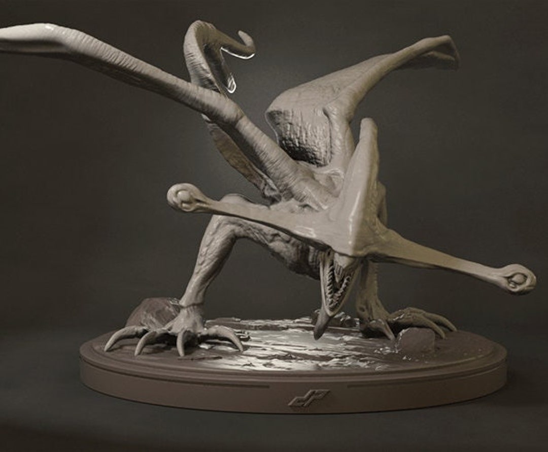 Bio Raptor 3d Model Stl File for 3d Printing pitch Black - Etsy