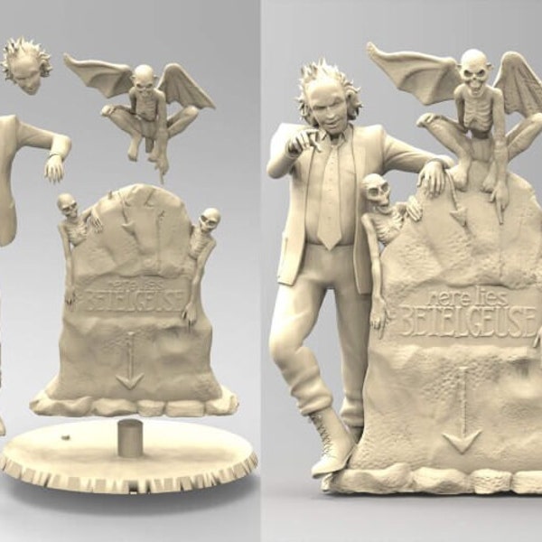 Beetlejuice 3d Print - Etsy