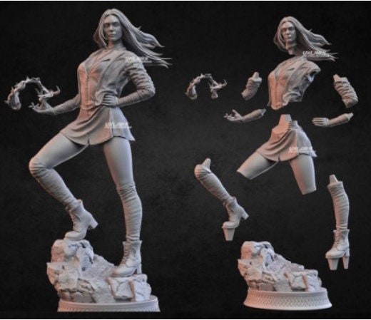 Wanda Maximoff 3d Model Stl File for 3d Printing wanda - Etsy