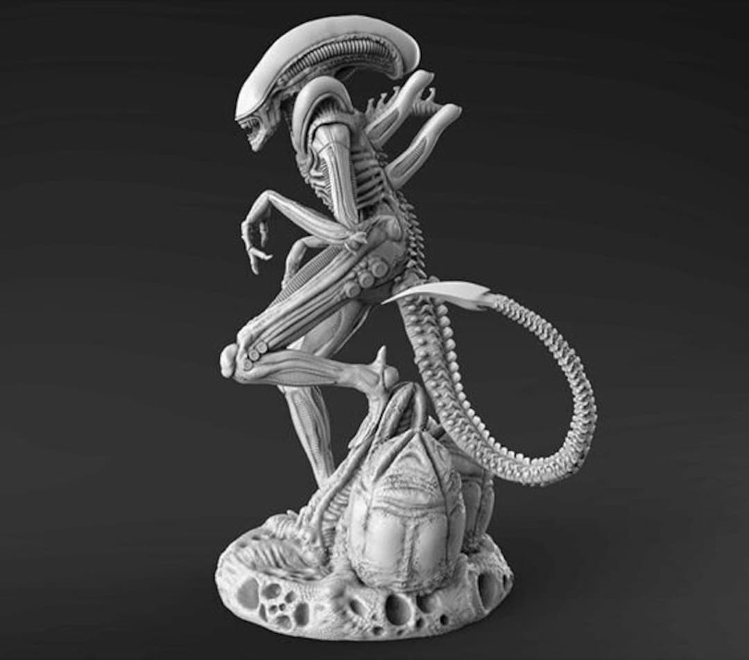 Alien Xenomorph 3d Model Stl File for 3d Printing aliens - Etsy