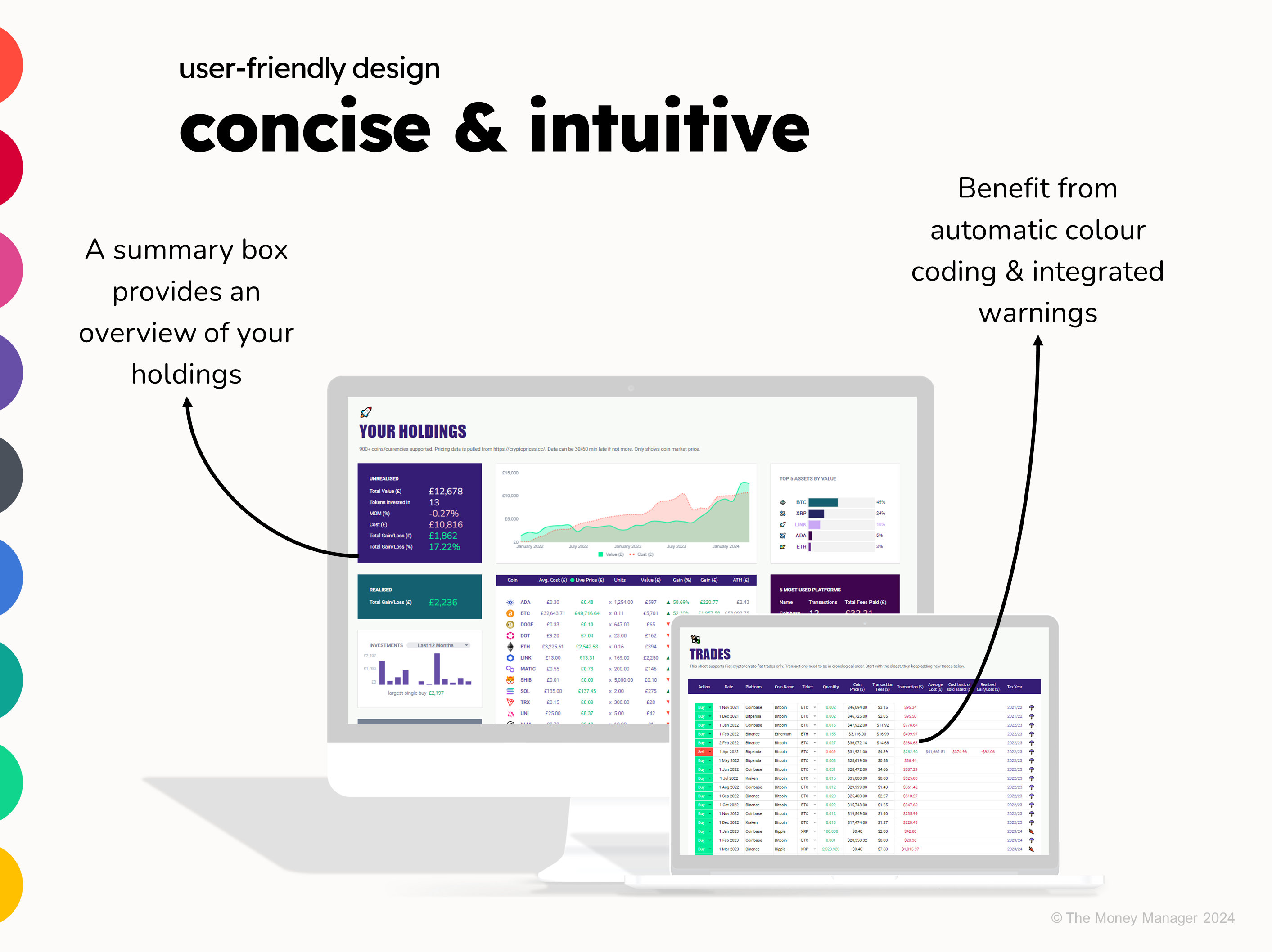 Crypto Tracker | Average Cost Basis (ACB) | Crypto Portfolio ...
