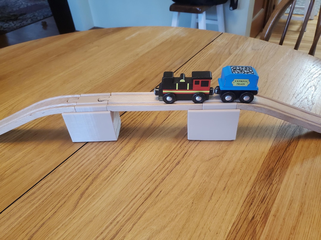 Toy Train Bridge Risers / Stanchions - Etsy