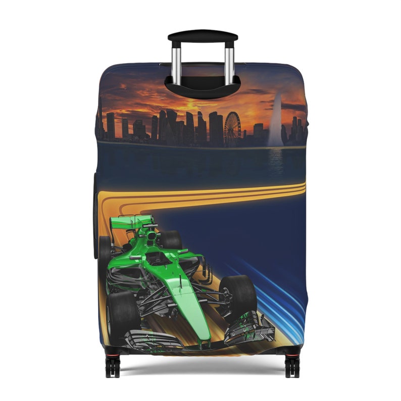 Formula 1 Luggage Cover, Race Car Suitcase Cover, Protective Case Pouch ...