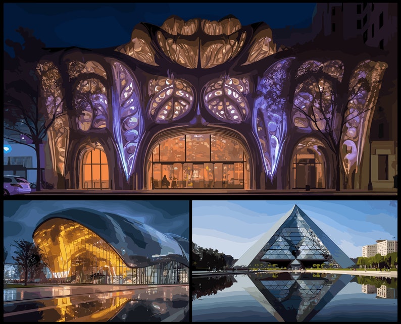 100 Architecture Midjourney AI Art Prompts Architecture Design Ideas in ...