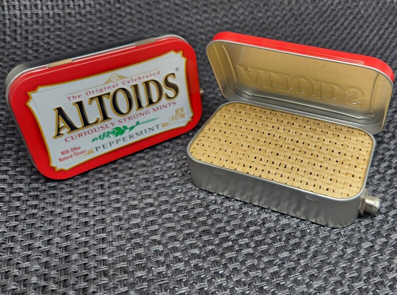 Altoids Tin Guitar Amp: Handmade Portable Amplifier With Cane Grill - Etsy