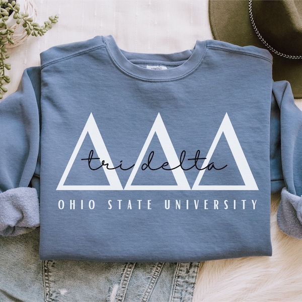 Tri Delta - Etsy
