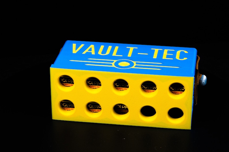 Vault-tec Inspired 3D Printed 120mm Film Holder - Holds 10 Rolls - Etsy