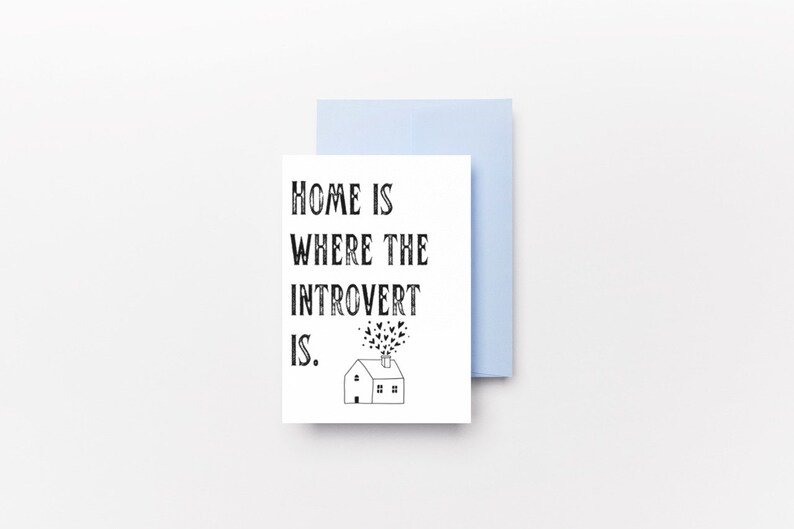 Printable Wall Art, Home Digital Print, Gift for Introvert ...