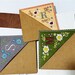 Triangle Felt Page Sewn Corner Handmade Bookmark,az 26 Alphabet ...