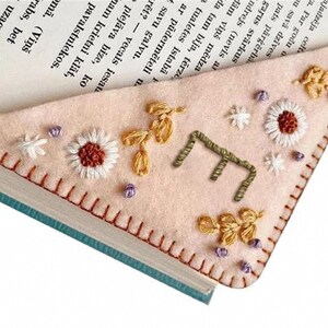 Custom Embroidered Wool Felt Bookmark, Four Seasons Creative Bookmark ...