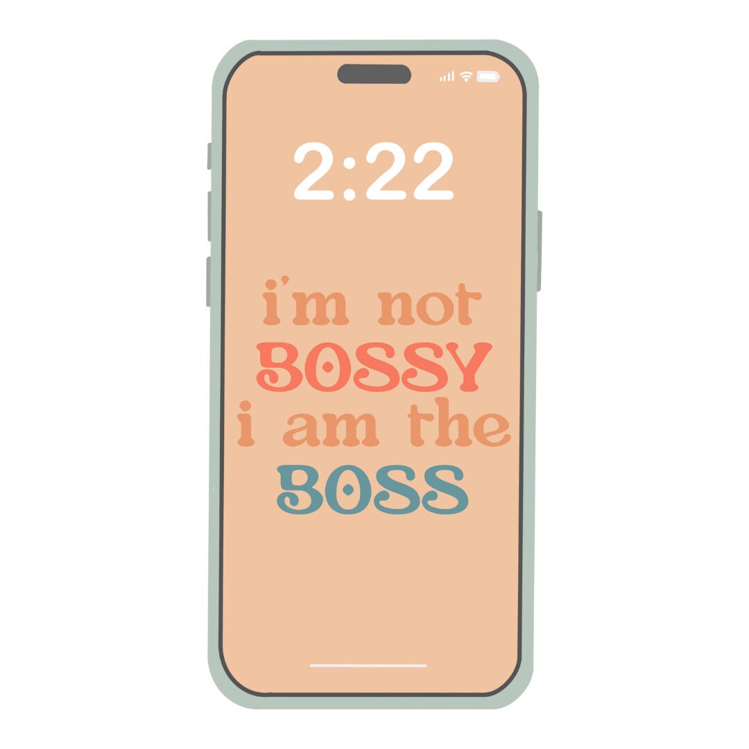 I'm Not Bossy I Am the Boss Sticker - Etsy