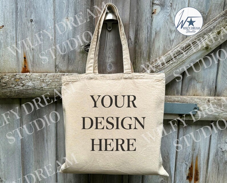 Liberty Bags OAD113 Digital Download Mockup Natural Tote Bag Printify ...