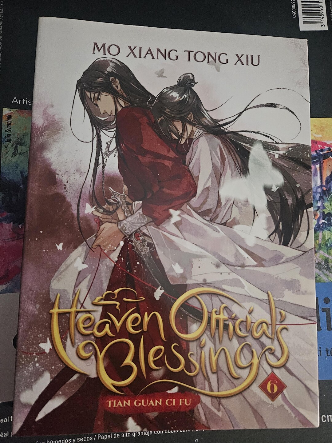 MXTX TGCF Heaven Official's Blessing Vol 6 Sticker, Bookmark, Tea, and ...