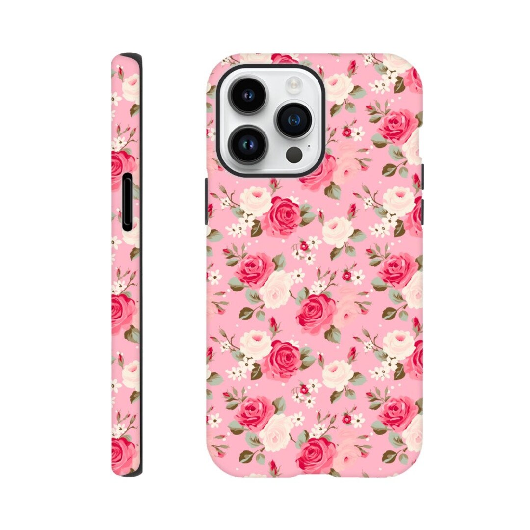 Chic Roses iPhone Case, iPhone 15 Pro Case iPhone 12 Pro Case iPhone 11 ...