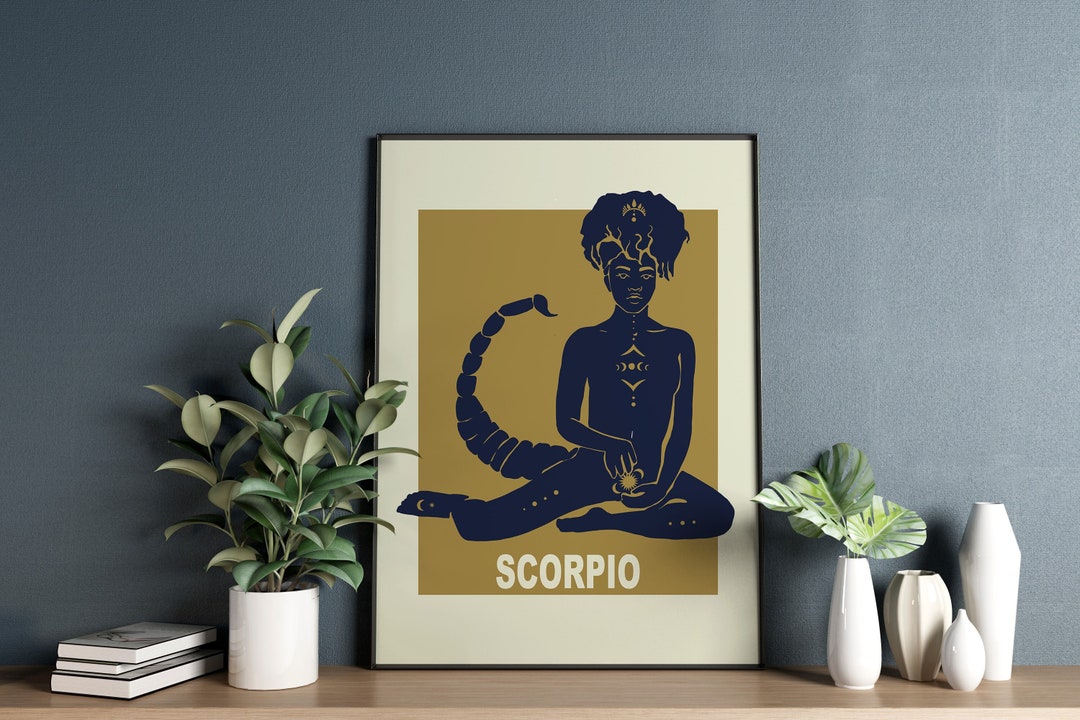 Scorpio Print | Scorpio Astrology Print | Scorpio Print | Scorpio ...