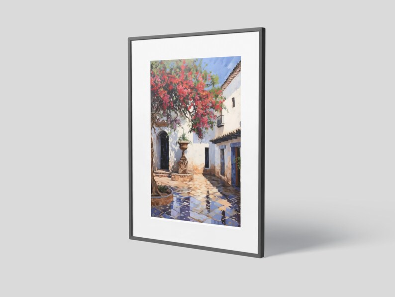 Tuscan Village Print: Rustic Italian Farmhouse Decor - Etsy