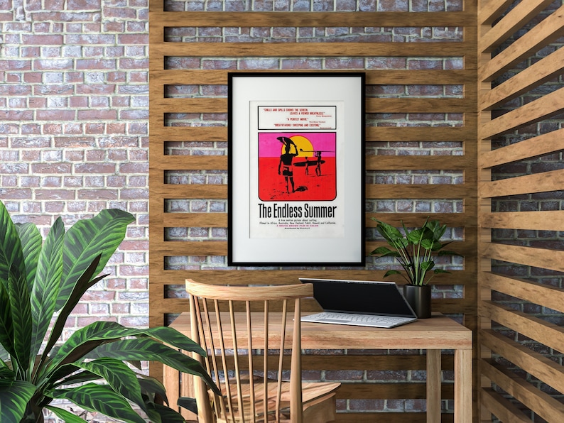 Surf Prints the Endless Summer Movie Poster: Surf Art Print ...