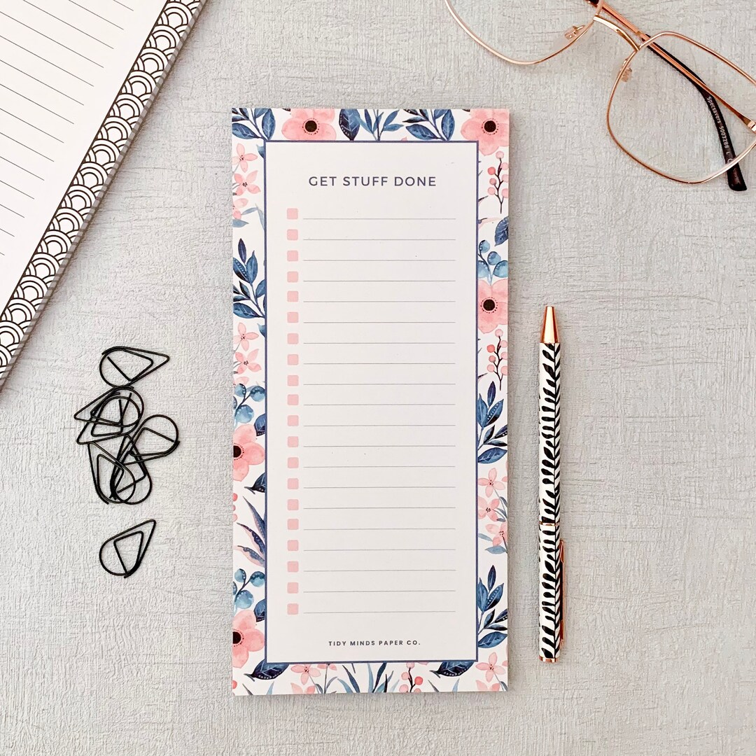 To-do List Notepad, Task Tracker, Checklist Notepad, to Do List Desk ...