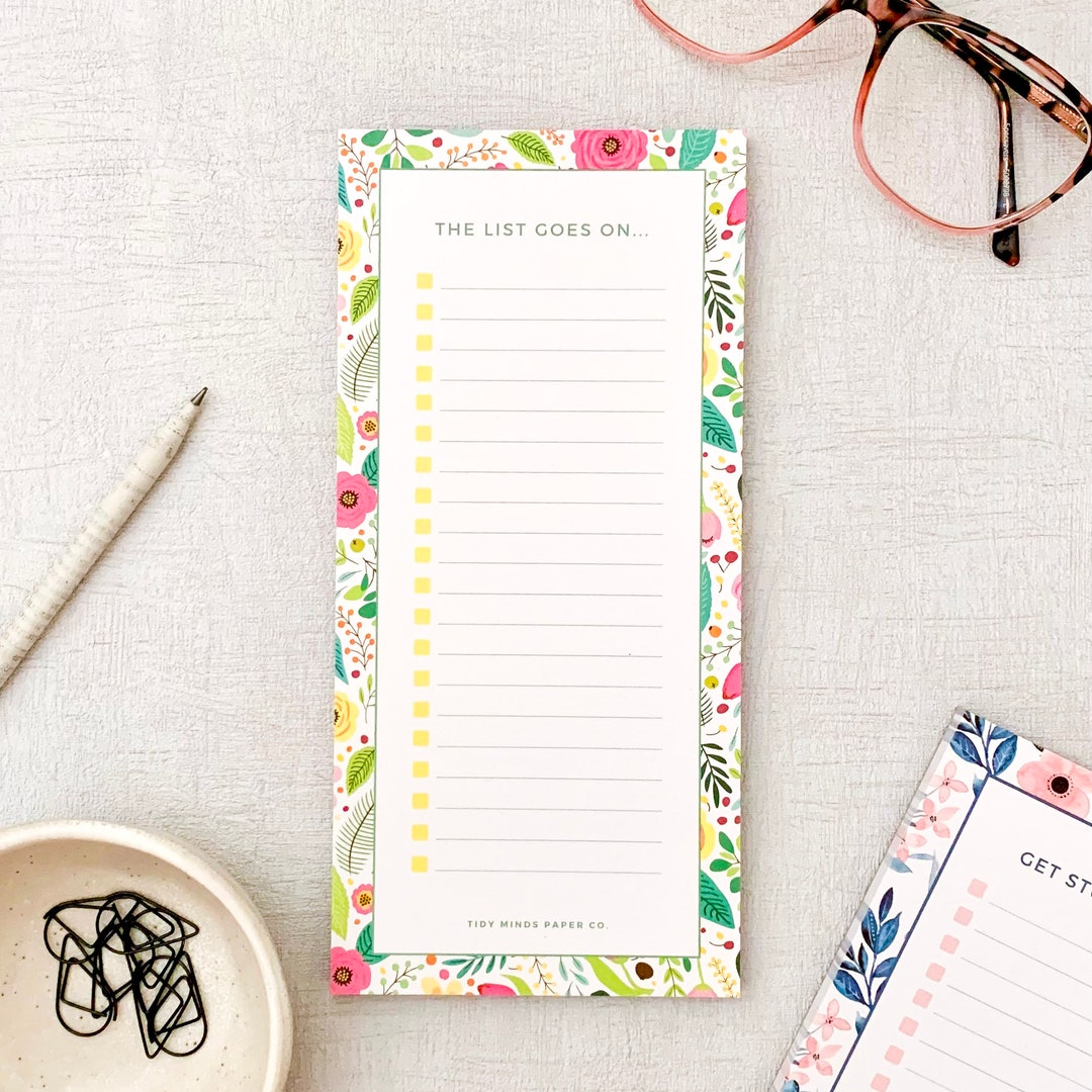 To-do List Notepad, Task Tracker, to Do List Pad, Jotter Pad ...