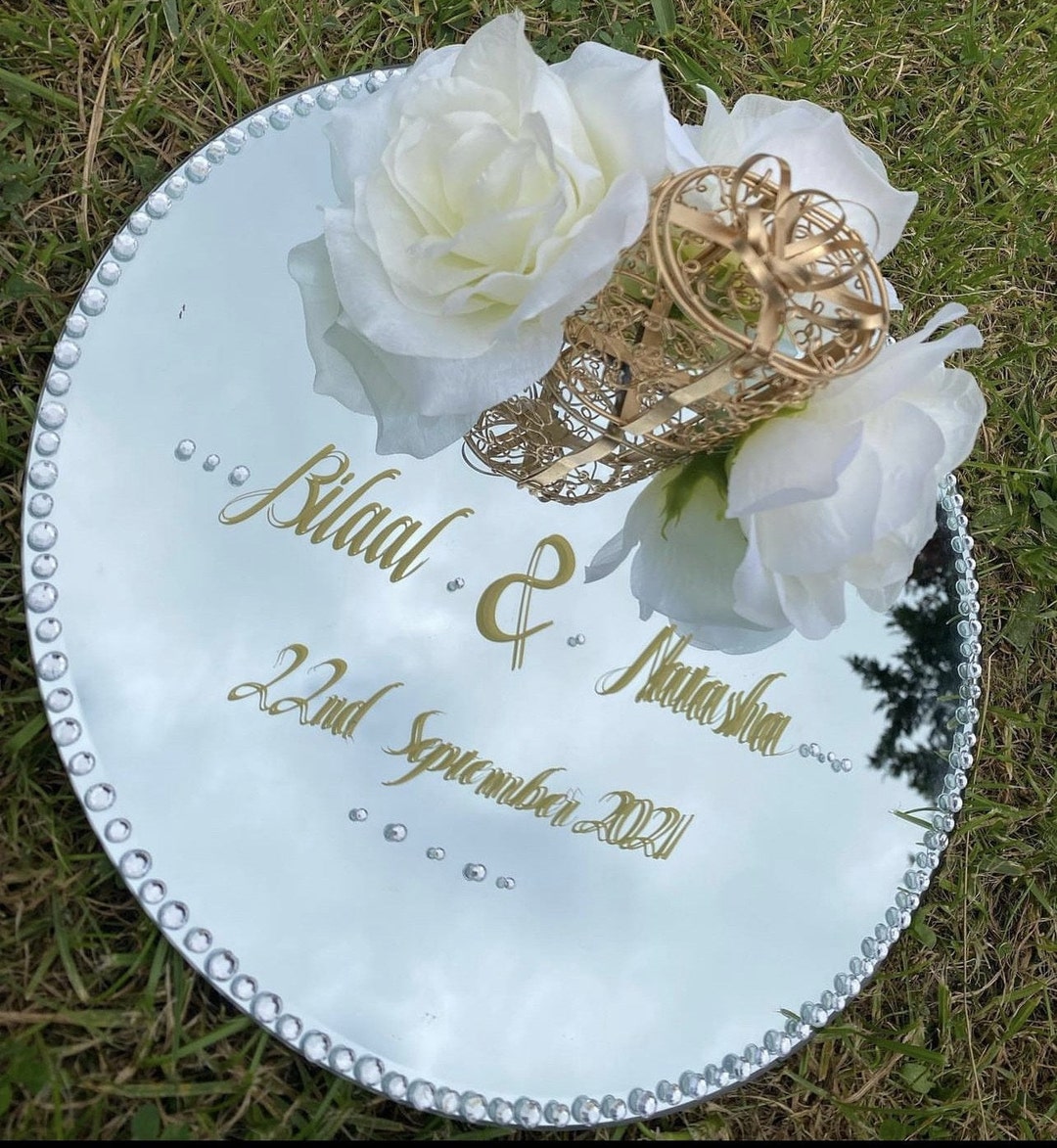 Wedding Ring Plate - Etsy