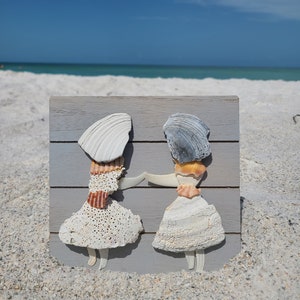 Shell People Wall Art - Etsy