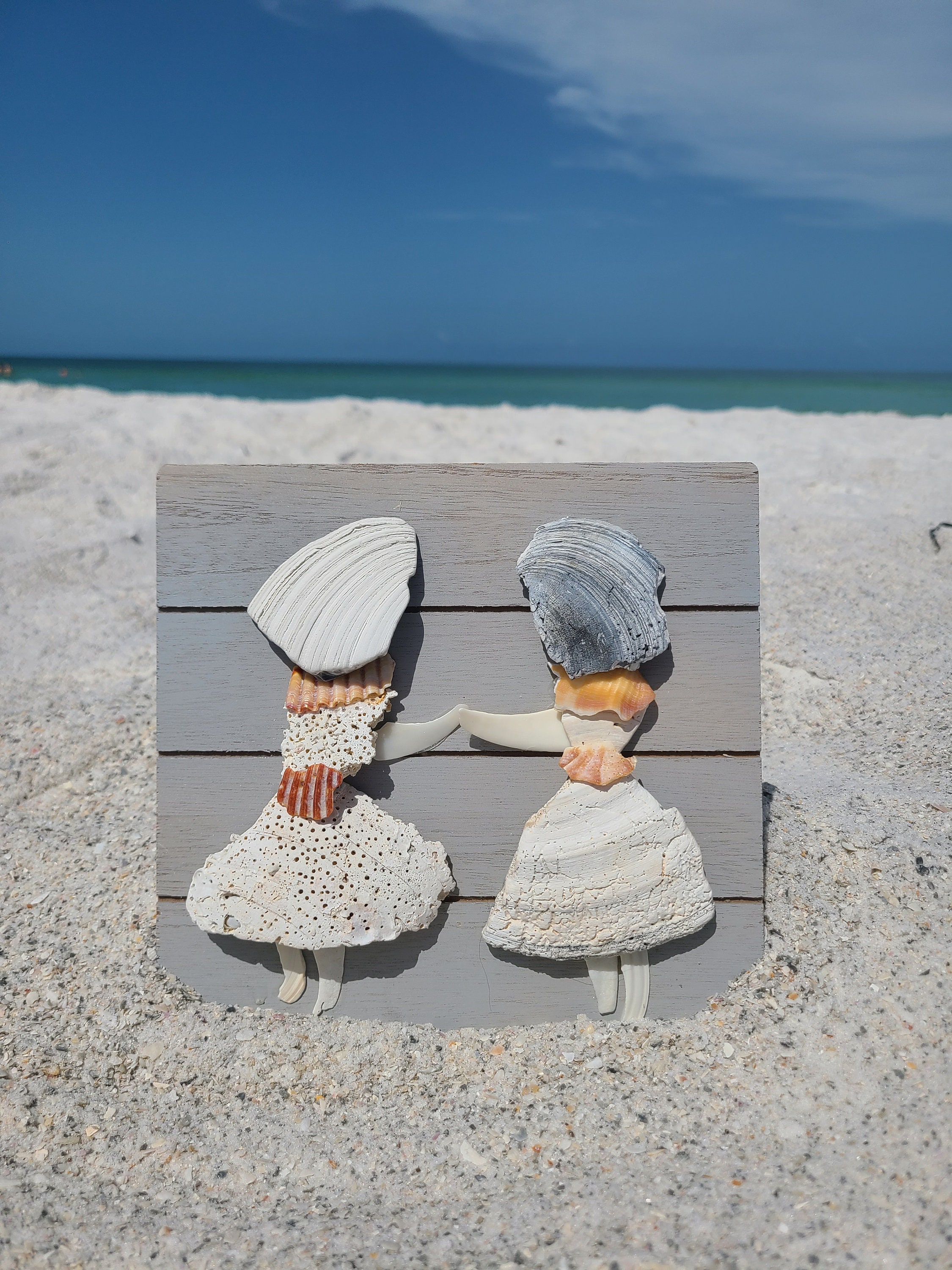 Shell People Wall Art - Etsy