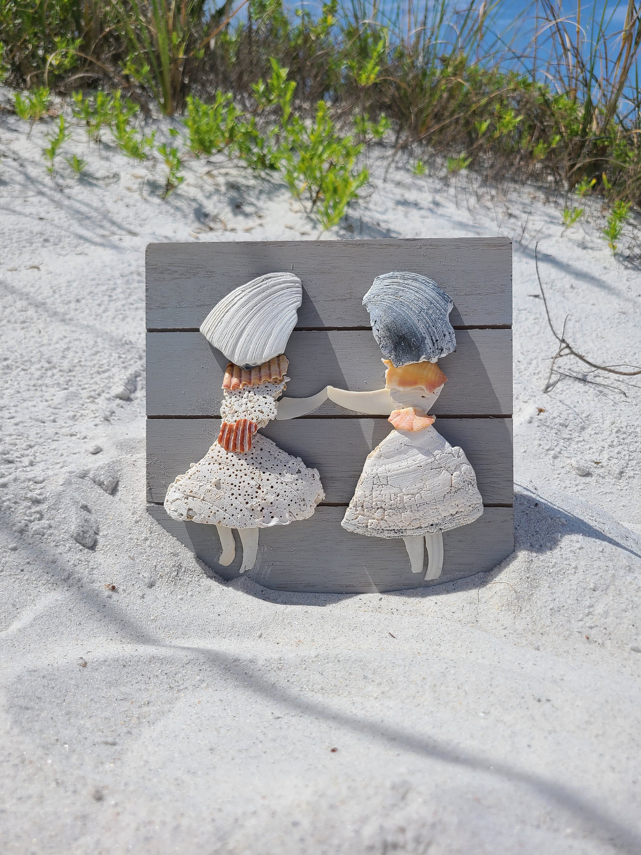 Shell People Wall Art - Etsy