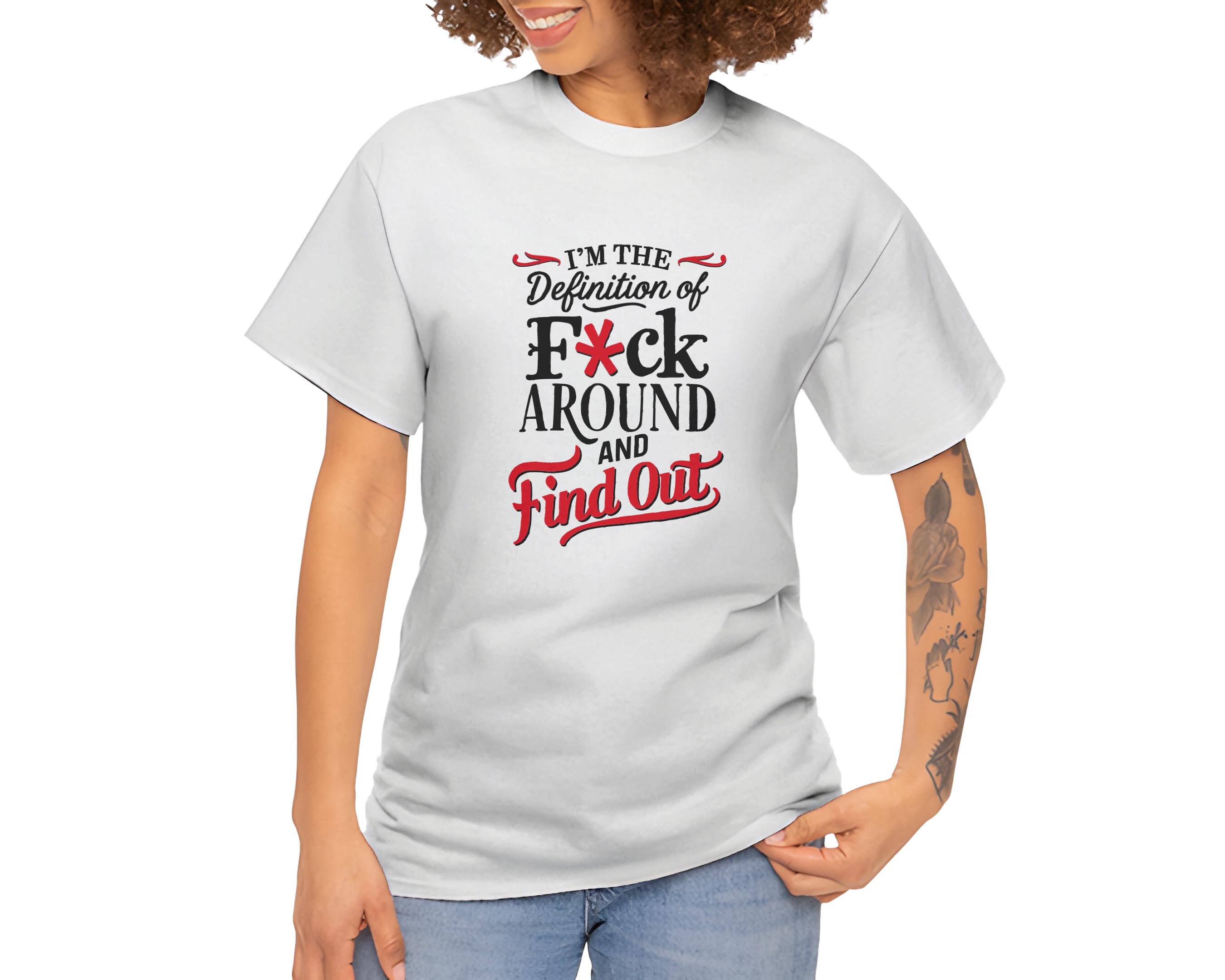 Definition of F Around and Find Out T-shirt: Humorous Graphic Tee - Etsy