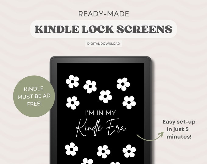 Kindle Lock Screen, Kindle Wallpaper, Paperwhite Lockscreen, Ereader ...
