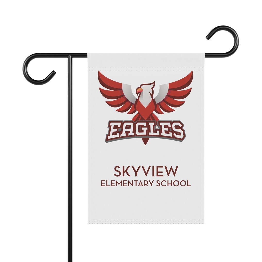 Garden Banner, Custom School Flag for Family and Staff, House Pennant ...
