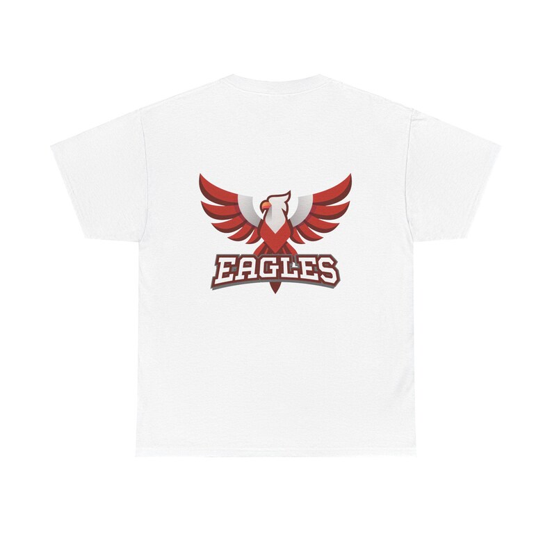 Skyview Elementary School Home of the Eagles Unisex Tee, Cotton T-shirt ...