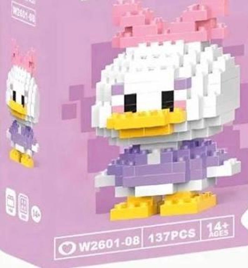 Cute Mini Characters Building Blocks - Etsy