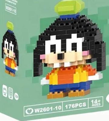 Cute Mini Characters Building Blocks - Etsy