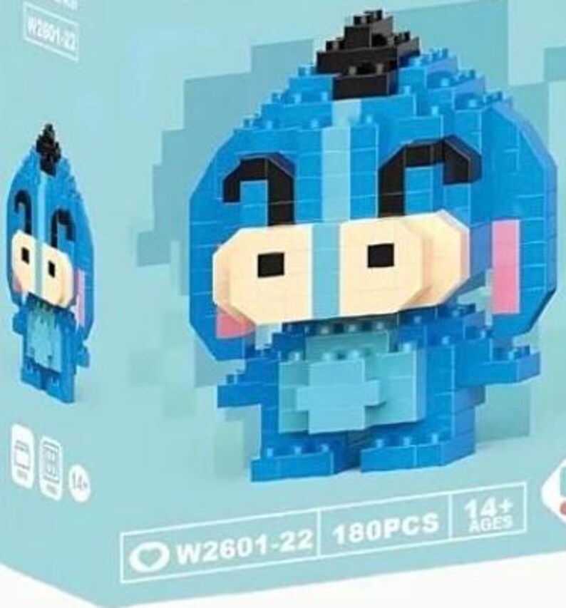 Cute Mini Characters Building Blocks - Etsy