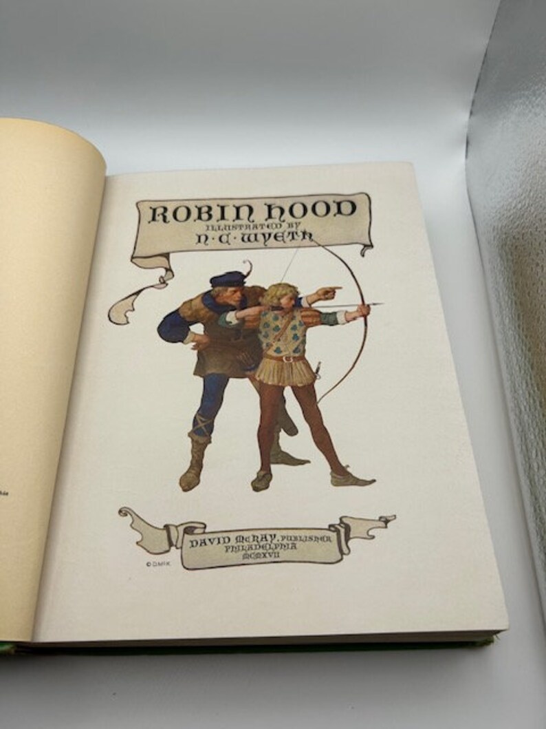 1917 Book Robin Hood, First Edition - Etsy