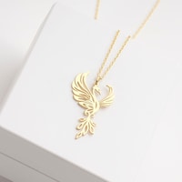 WS6 WS-6 Firebird Trans Am Bird Phoenix Pendant Necklace Silver Gold ...