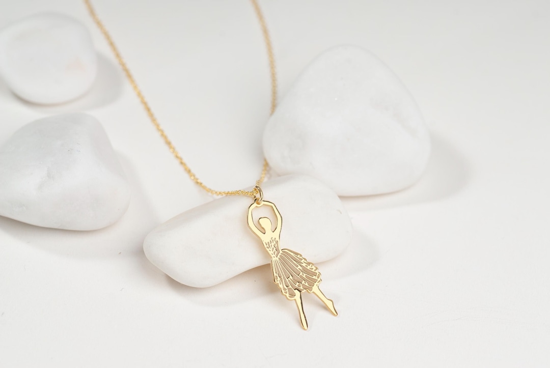 Personalized Dancer Necklace Ballerina Gift, Dance Jewelry, Dance Team ...