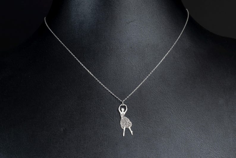 Personalized Dancer Necklace Ballerina Gift, Dance Jewelry, Dance Team ...