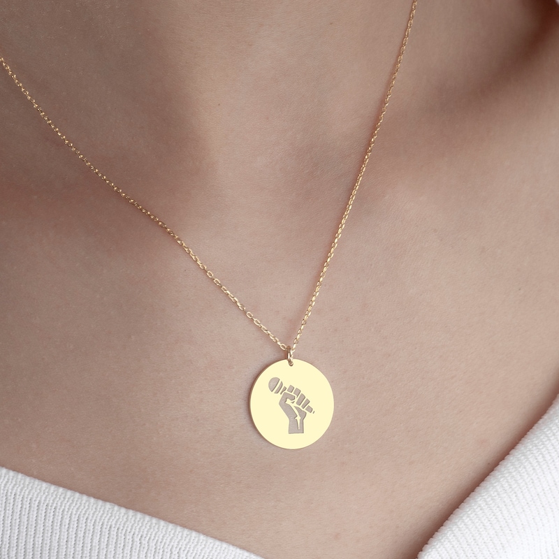 Custom Microphone Necklace - Etsy