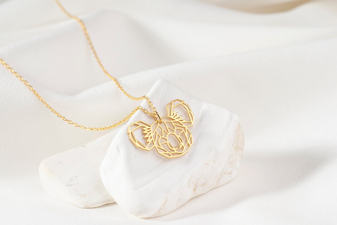 Koala Necklace 925 Sterling Silver, Koala Gifts, Koala Jewelry, Animal ...