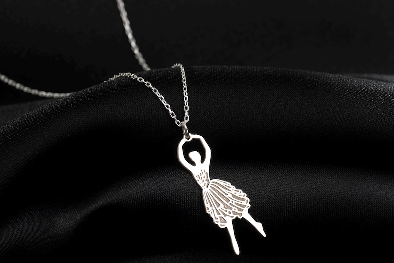 Personalized Dancer Necklace Ballerina Gift, Dance Jewelry, Dance Team ...