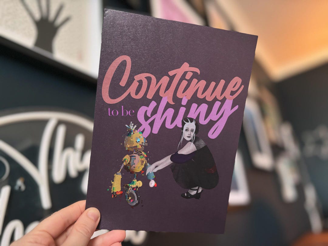 Critical Role “ Continue to Be Shiny FCG” Bells Hells A5 Print - Etsy