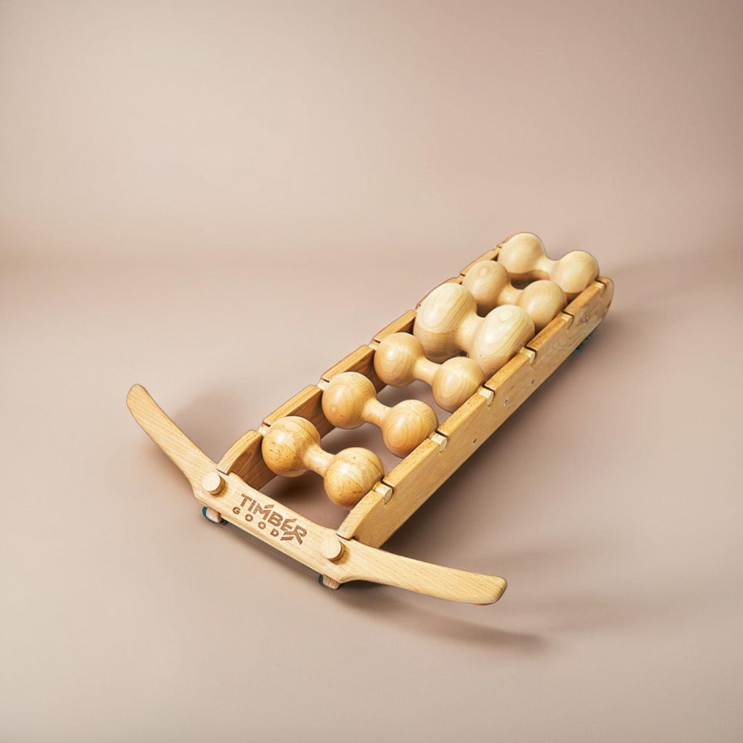 Neck&back Massager, 6-roller Spinal Massager for Any Weight, Full Body ...
