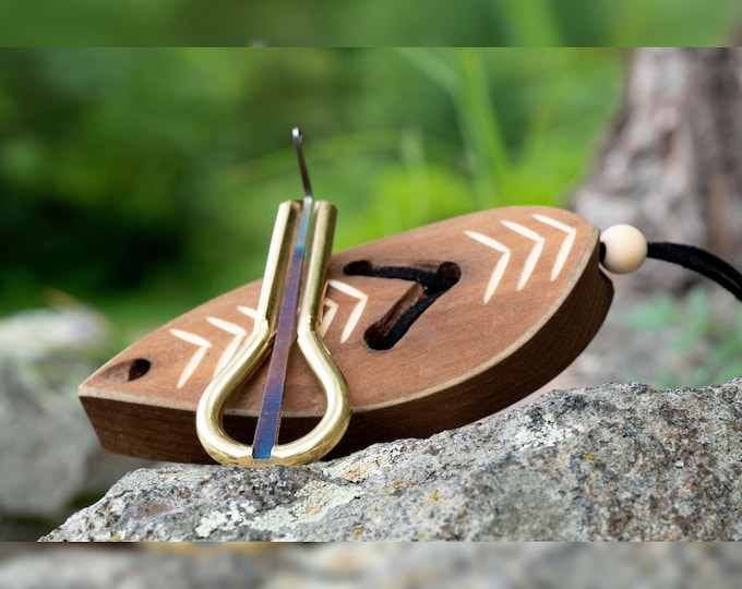 Jew's Harp, Jaw Harp With Case, Mouth Harp With Weighted Reed, Original ...