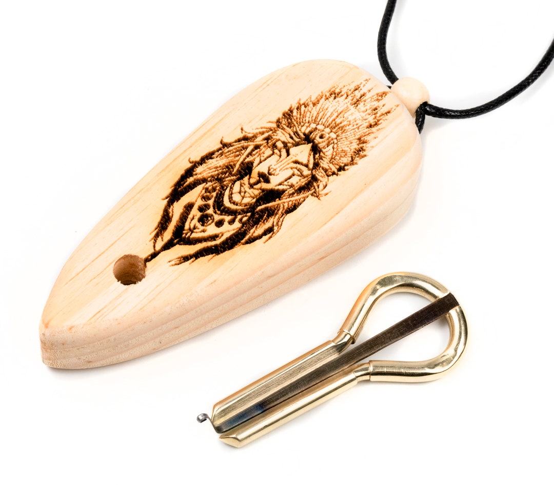 Jew's Harp, Jaw Harp With Case, Mouth Harp With Weighted Reed, Original ...