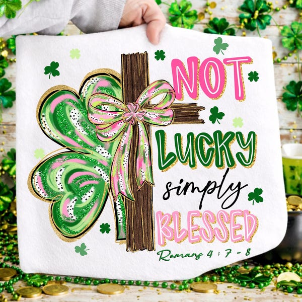 Not Lucky Blessed - Etsy