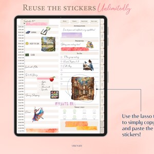 Digital Stickers Student Life | Goodnotes Stickers | 800 Digital ...