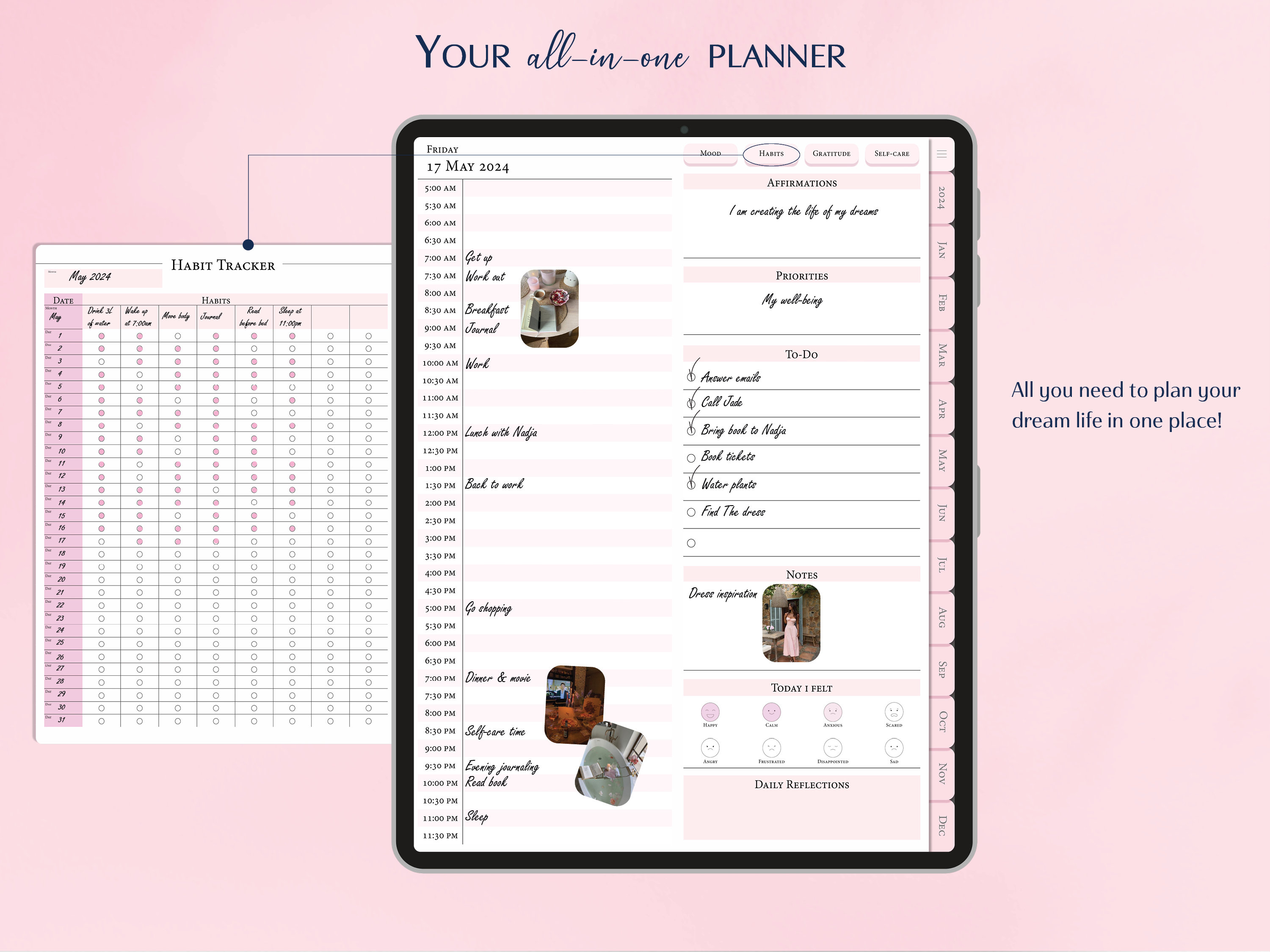 Digital Planner 2024-2025 Planner Goodnotes Planner 2024 Planner iPad ...